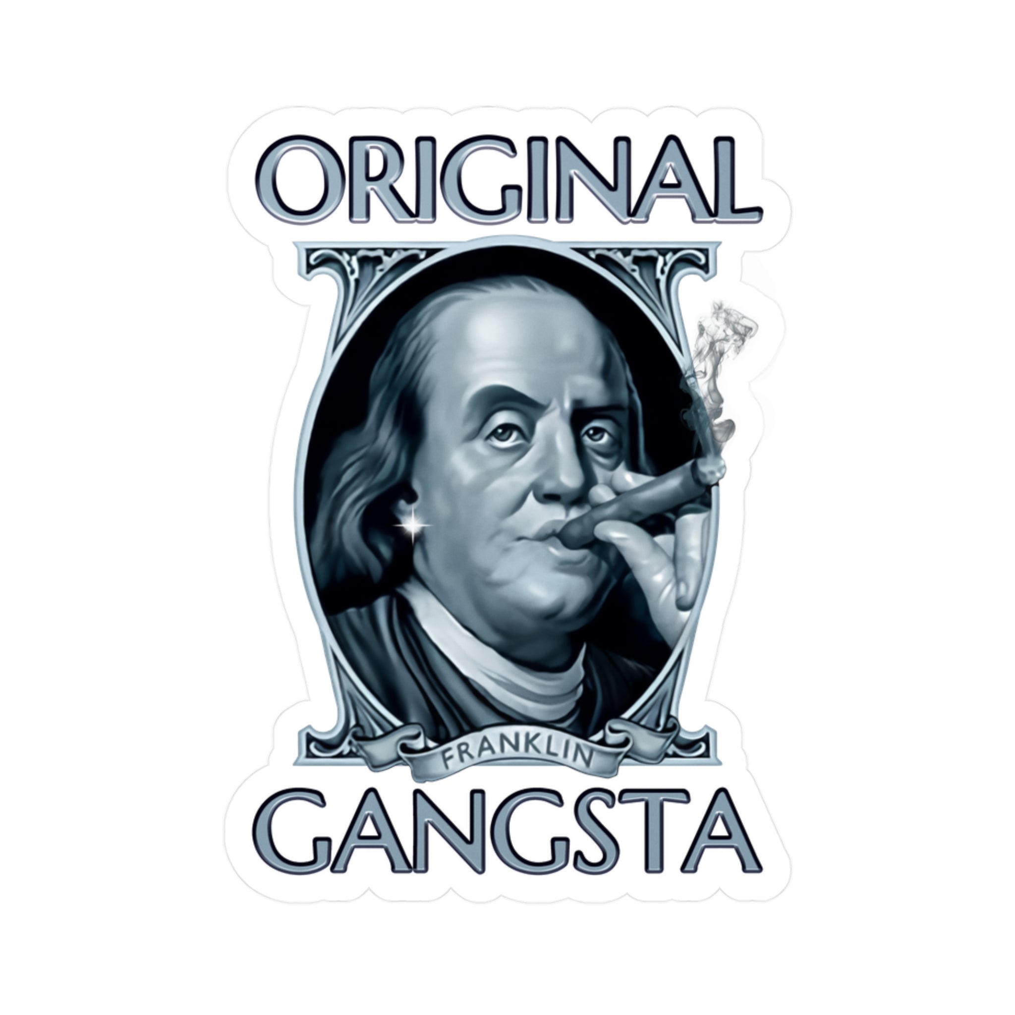 Original Gangsta Vinyl Decal – Jim Thomas Designs